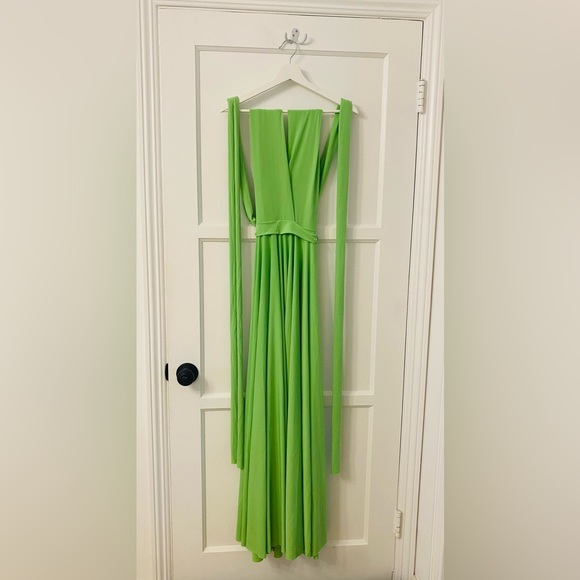 Dresses | Green Convertible Dress | Poshmark